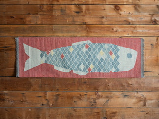 FISH Runner - wool rug – Mark Krebs